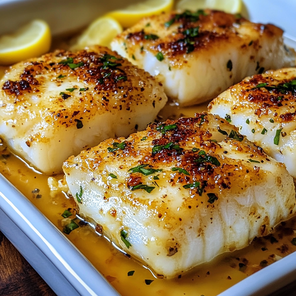 Lemon Butter Baked Cod – Easy, Healthy & Flavor-Packed Fish Recipe - YumVerge