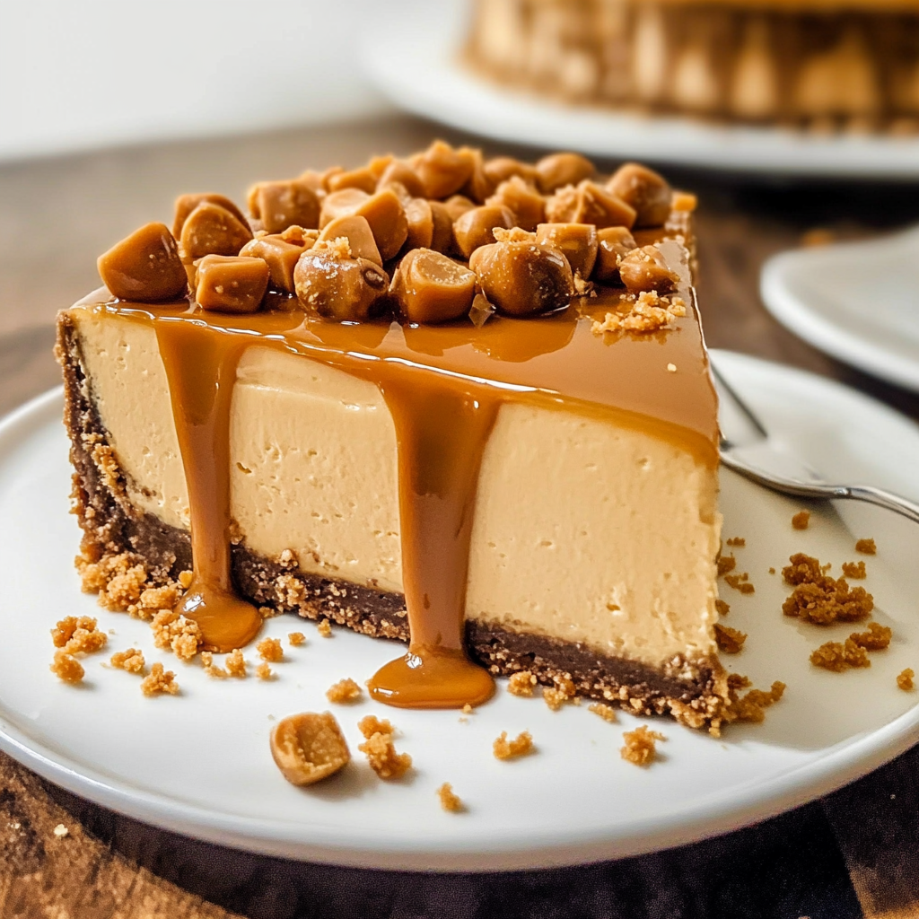 Loaded Butterscotch Cheesecake – Ultra-Creamy Dessert with Rich Caramel ...