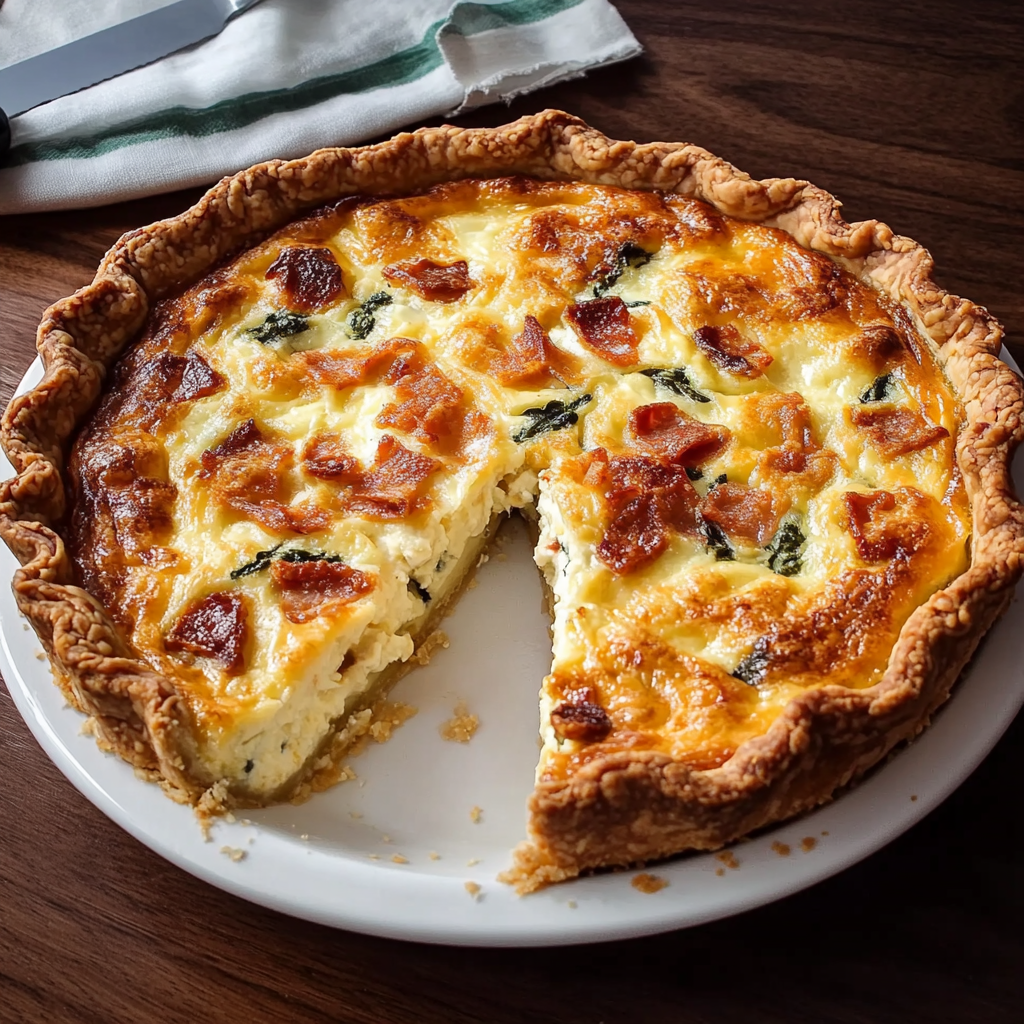 Quick Quiche Recipe – Easy, Fluffy & Customizable Anytime Meal - YumVerge