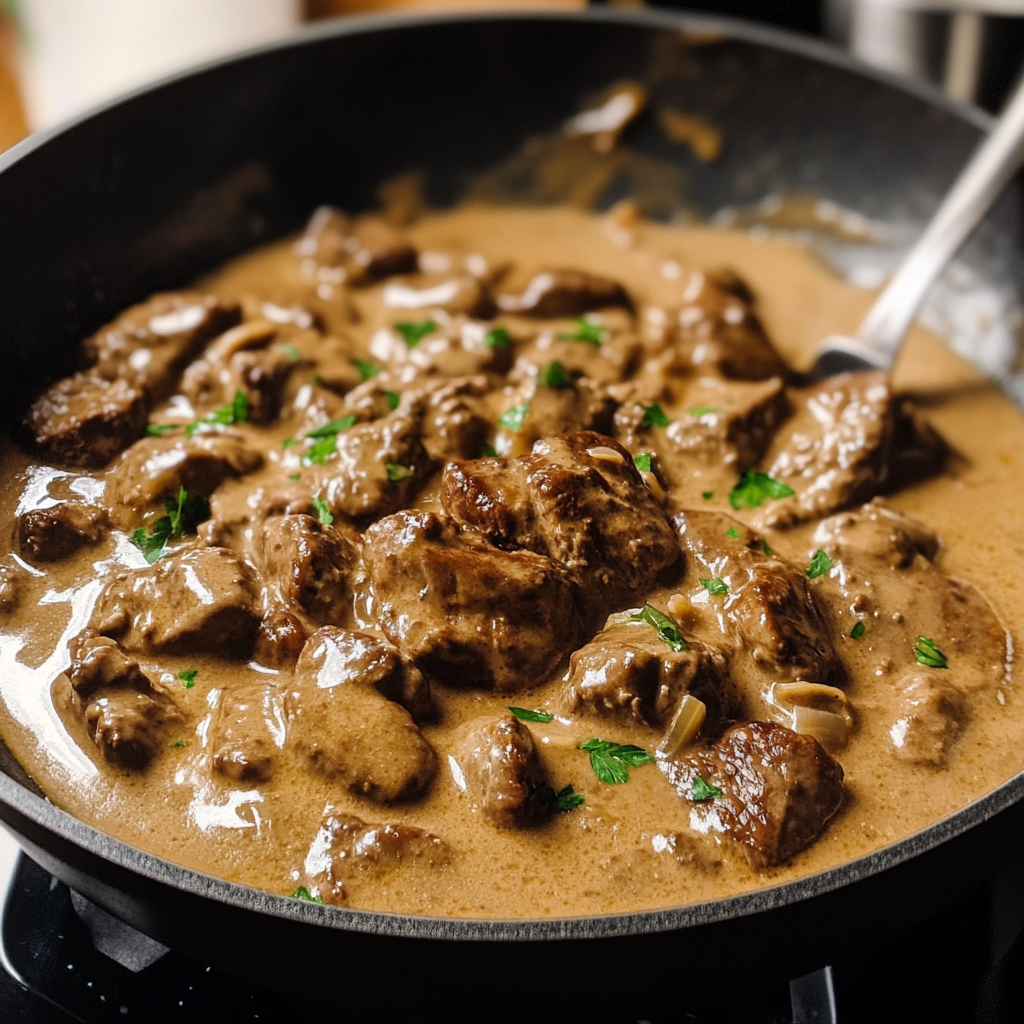 Gordon Ramsay’s Beef Stroganoff – Creamy, Savory & Ready in 30 Minutes ...