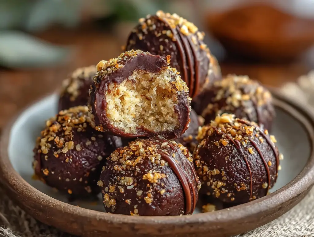 Donkey Balls Recipe – Chocolate-Covered Treats with a Crunchy Surprise ...